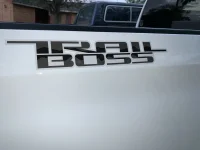 TRAIL BOSS Sticker | Chevy Trail Boss Forum