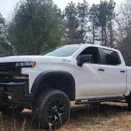 35” tires on stock trail boss with stock wheels | Chevy Trail Boss Forum