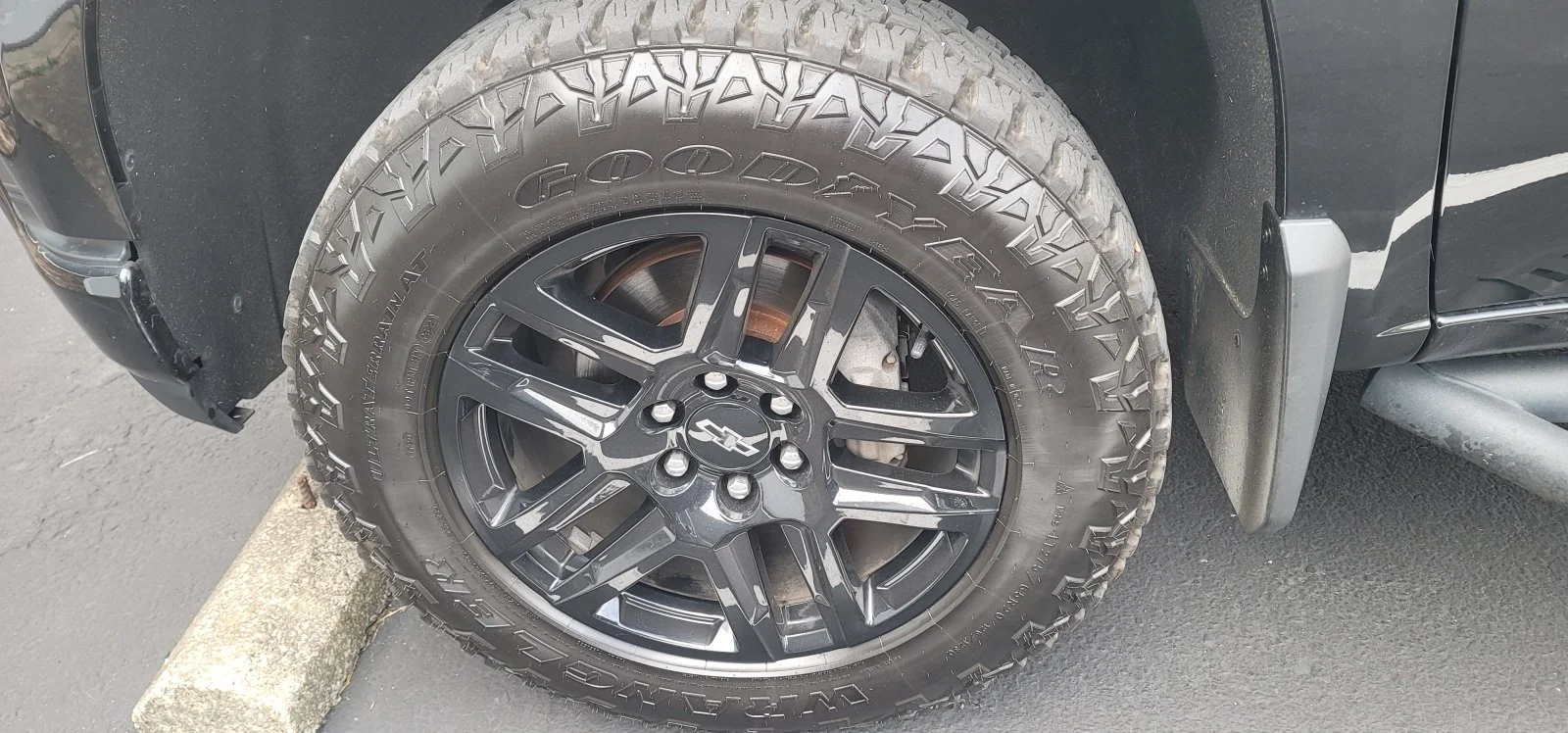 My 2020 Z71 Midnight Edition Trail Boss Wheel and tire 20240917_152946 ...