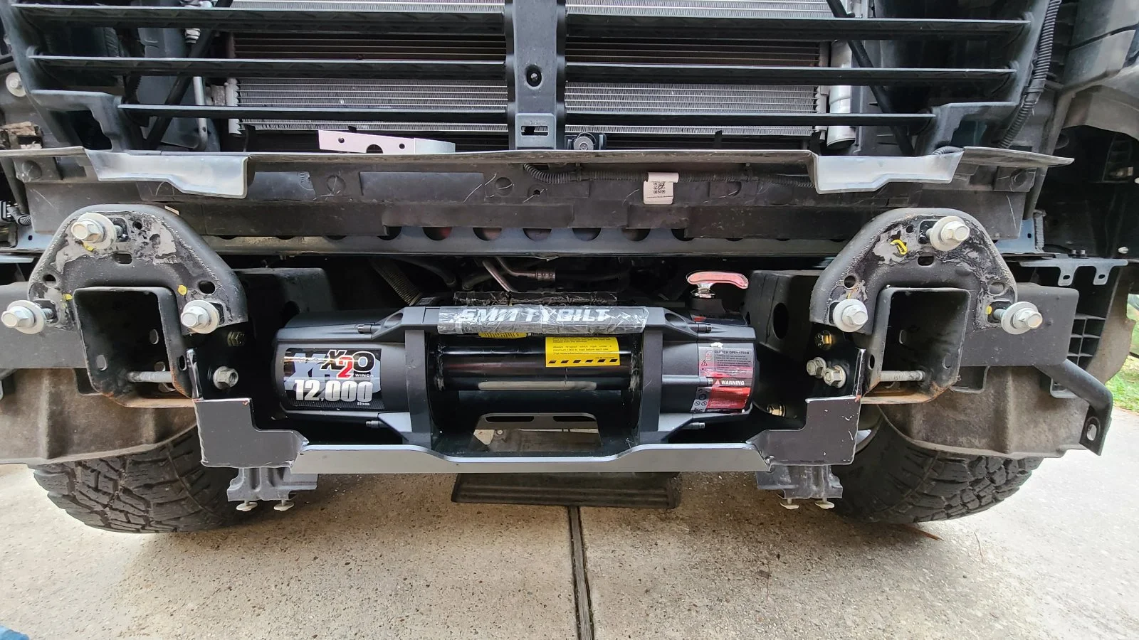 Winch Plate.jpg | Chevy Trail Boss Forum